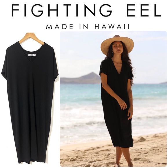 Fighting Eel | Dresses | Fighting Eel Fe Basics Dress Rhema Small Midi ...